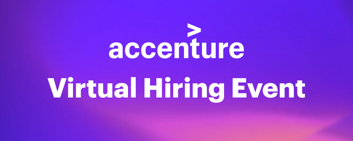 Accenture Virtual Open House Hiring Event | TECHEXPO Top Secret
